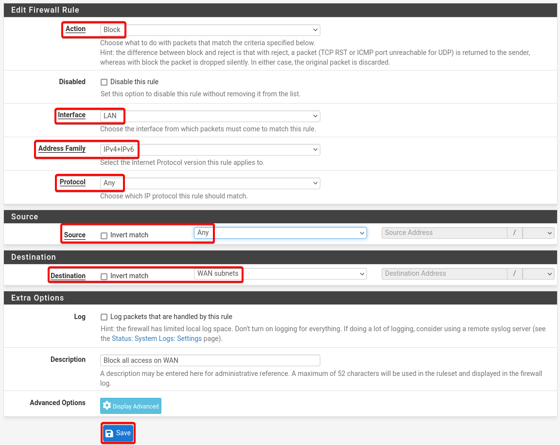 Setting up Cybersecurity Home Lab: Part 4 – Configuring the pfSense ...